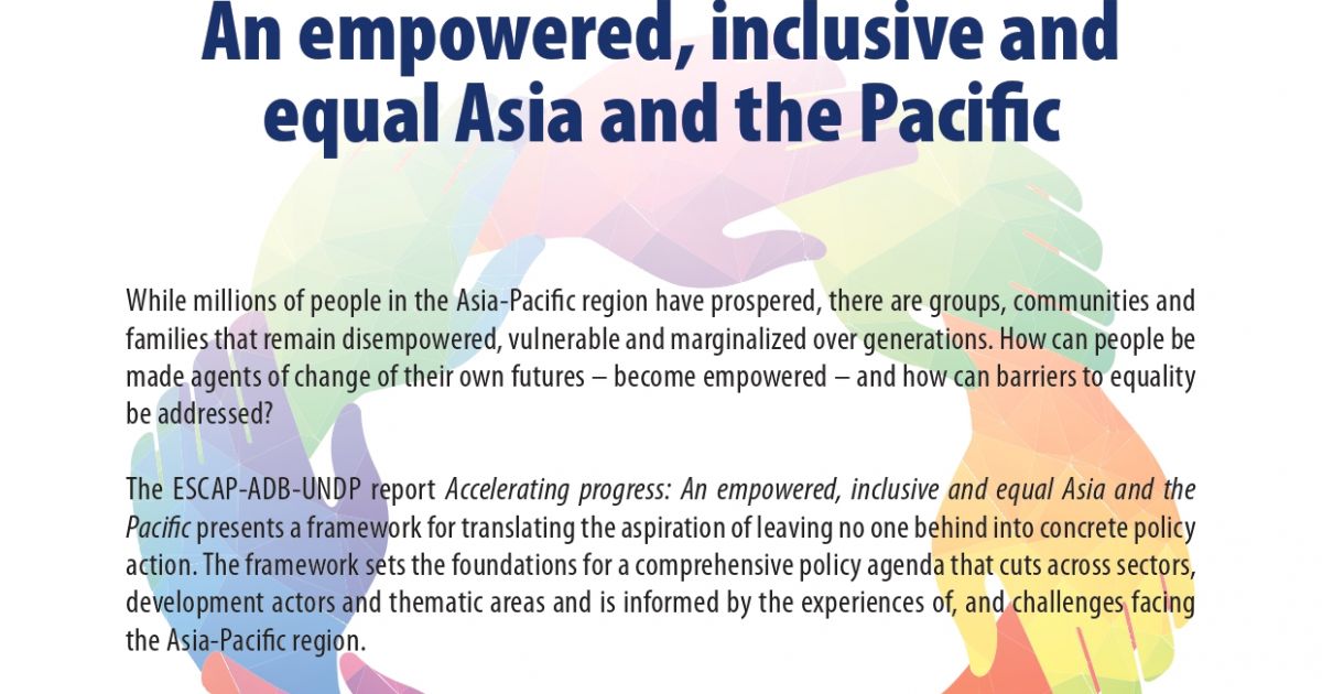 Summary For Policymakers - Accelerating Progress: An Empowered ...